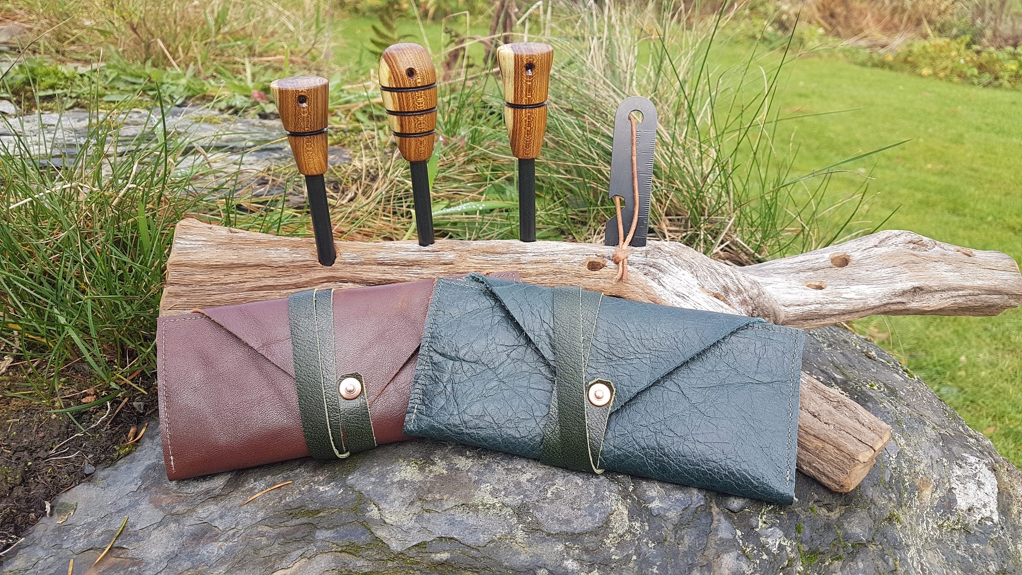 Fire striker & leather tinder pouch making workshop - Denmark Farm ...